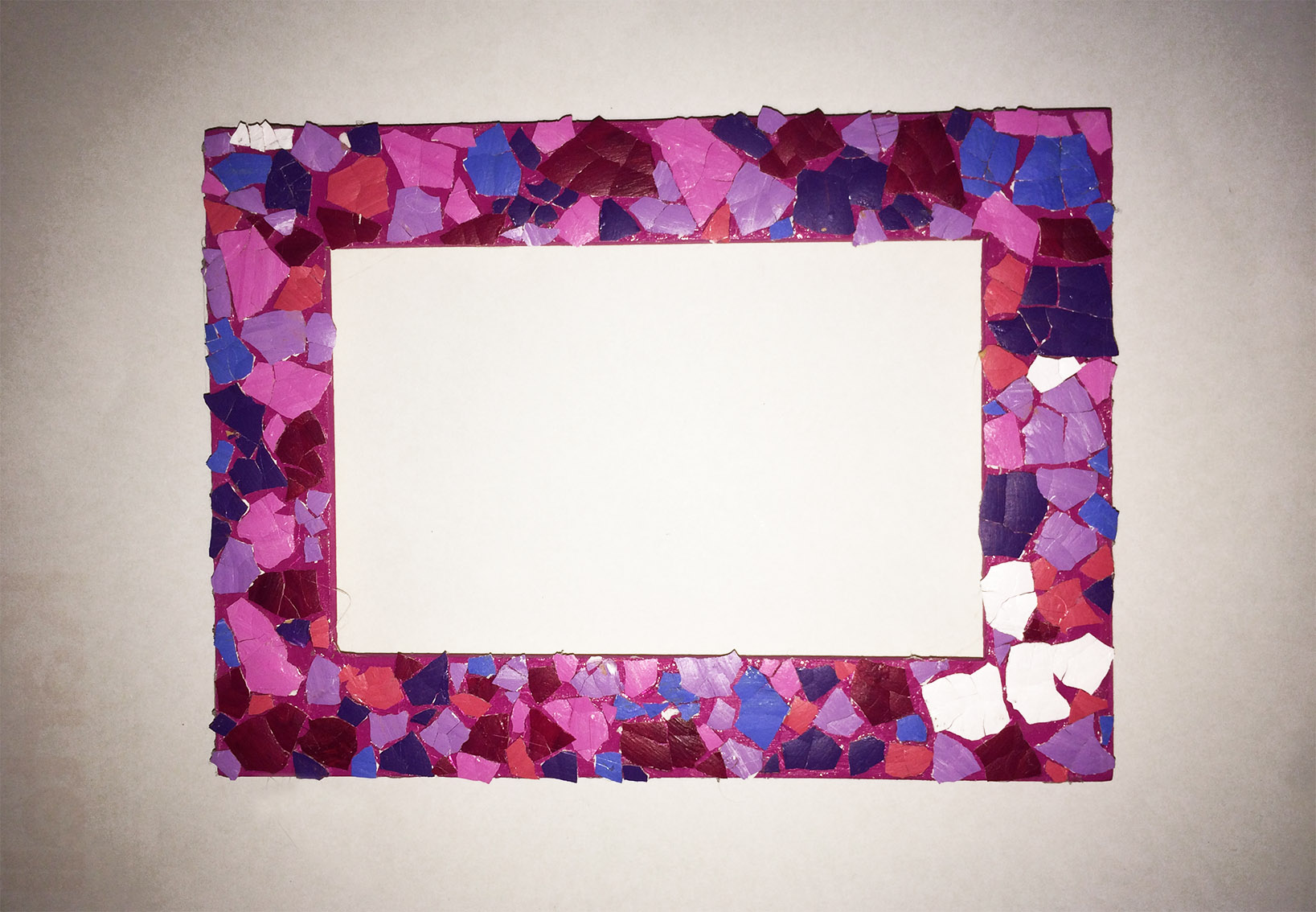 Cadre mosaïque - Madame Bocal